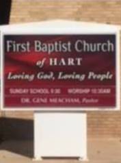 First Baptist Church Hart