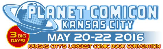 Planet Comicon KC Logo