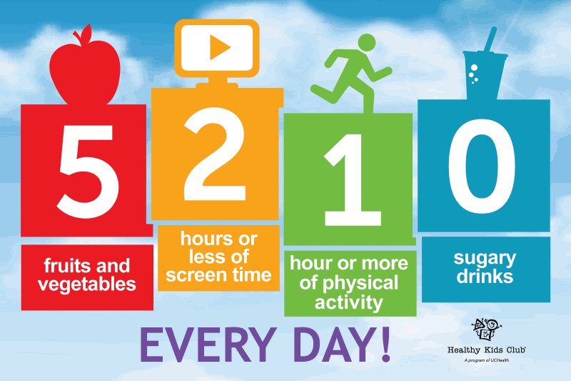 Healthy Kids 5210 Challenge | Ft. Collins, Loveland & Greeley | UCHealth