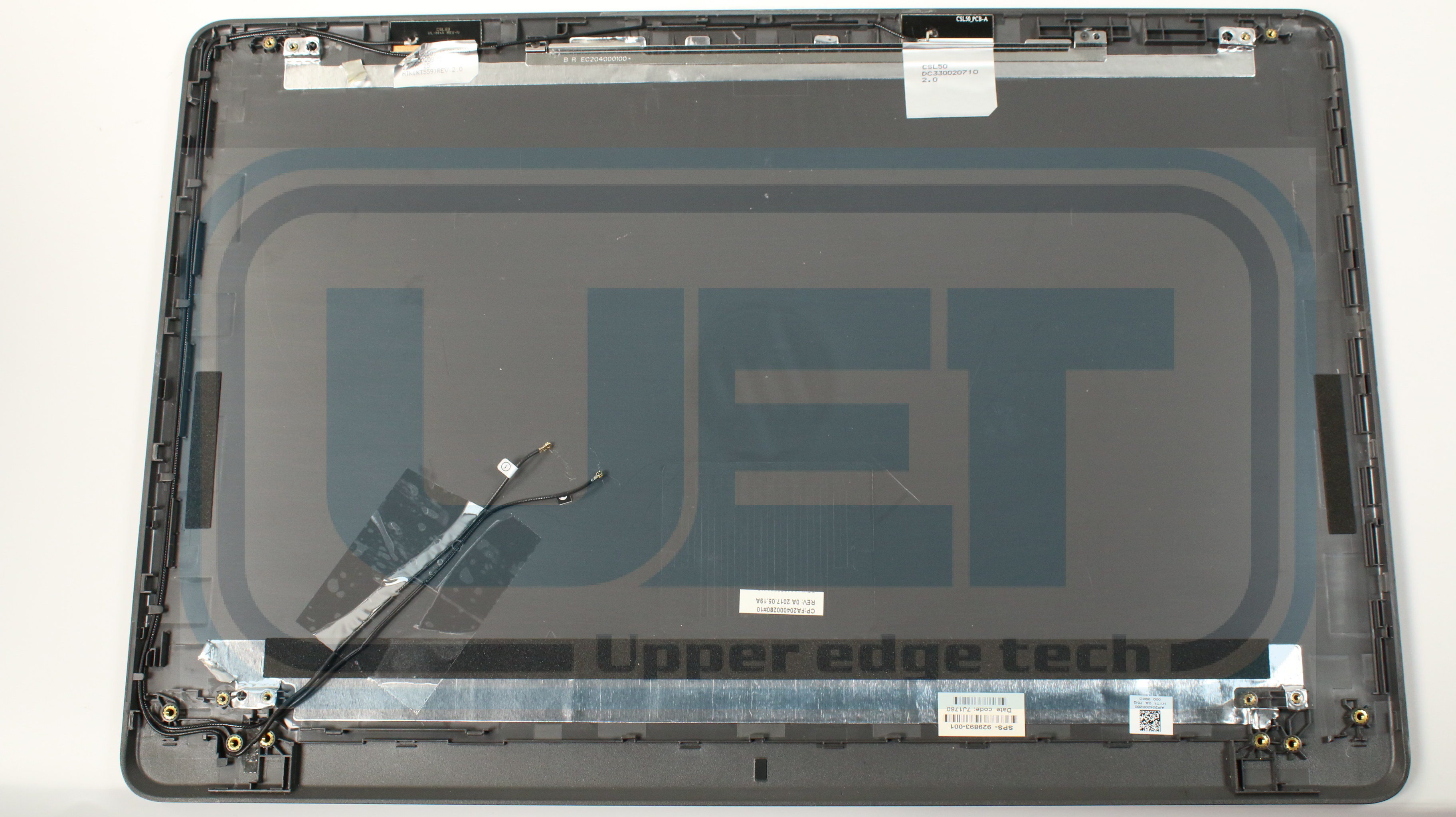 HP 250 G6 Laptop LCD Top Back Cover Lid 929893-001 Black LED Grade B ...