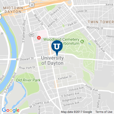 University Of Dayton Campus Map