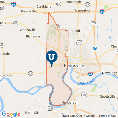 University Of Southern Indiana Map - Map