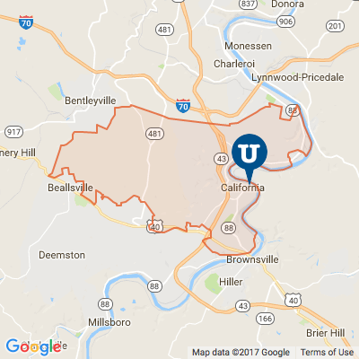 California University Of Pennsylvania Campus Map - United States Map