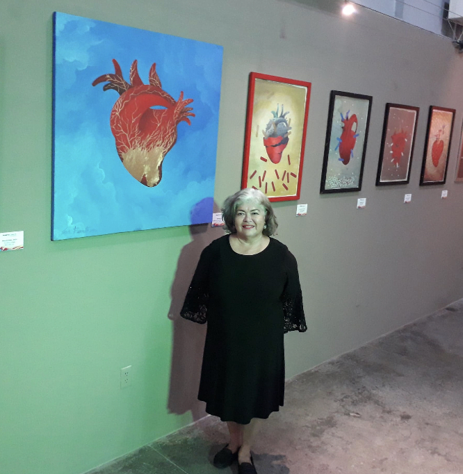 Abre la pintora Ana Barreto su exposición Puerto Corazón en el Fuerte ...