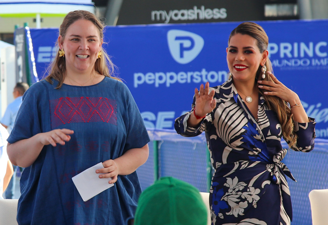 Se trabaja para que todos los eventos se queden y regresen, dice Evelyn e inaugura el Abierto de ...