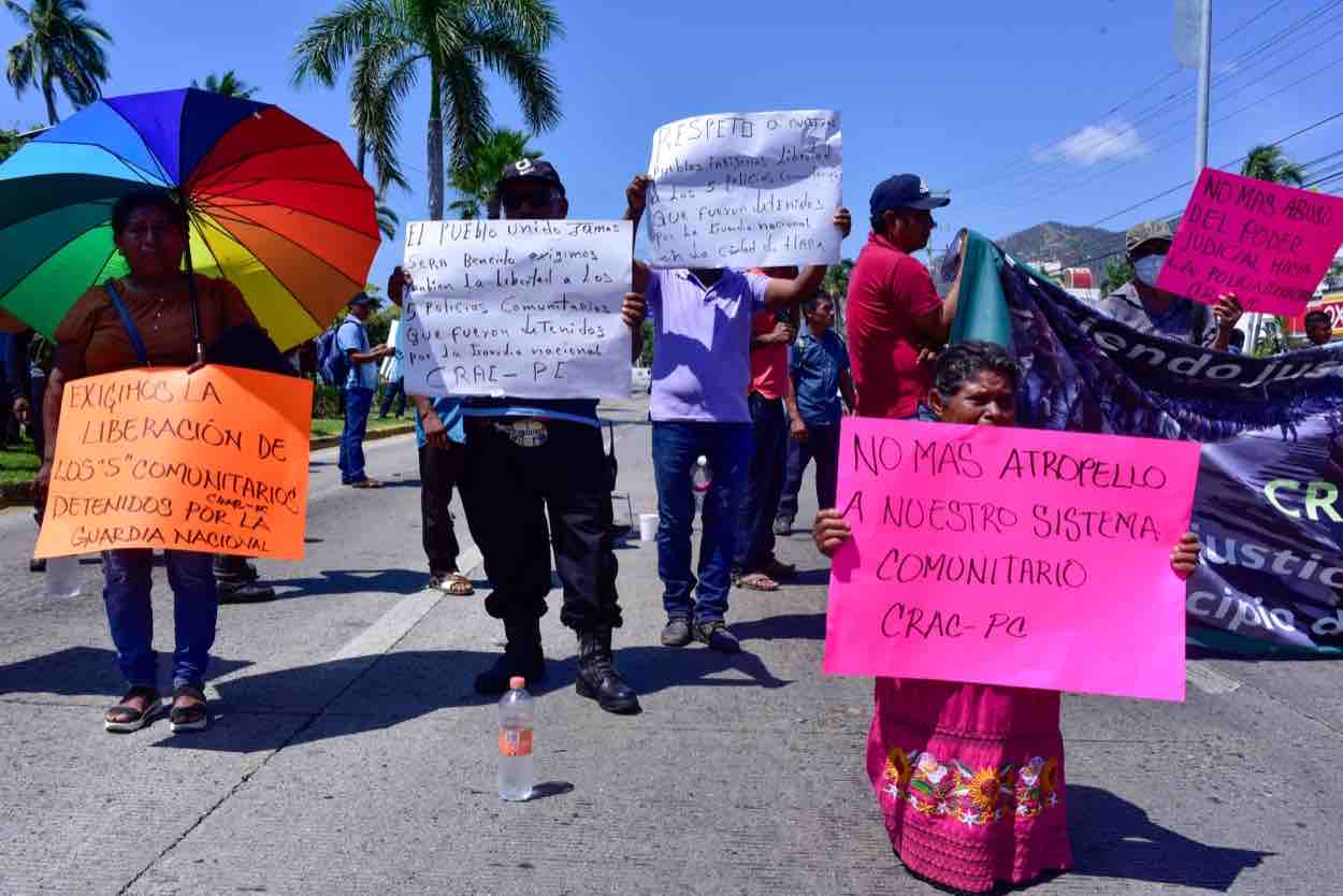 Bloquea la CRAC-PC el bulevar de las Naciones para exigir la libertad ...