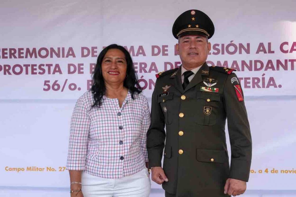 Asume el coronel Javier Ojeda Beltrán como comandante del 56 Batallón ...