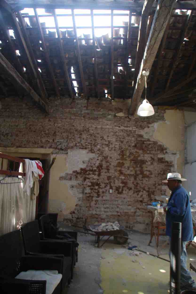 Por réplicas del sismo, en San Marcos viven con temor y duermen en los ...