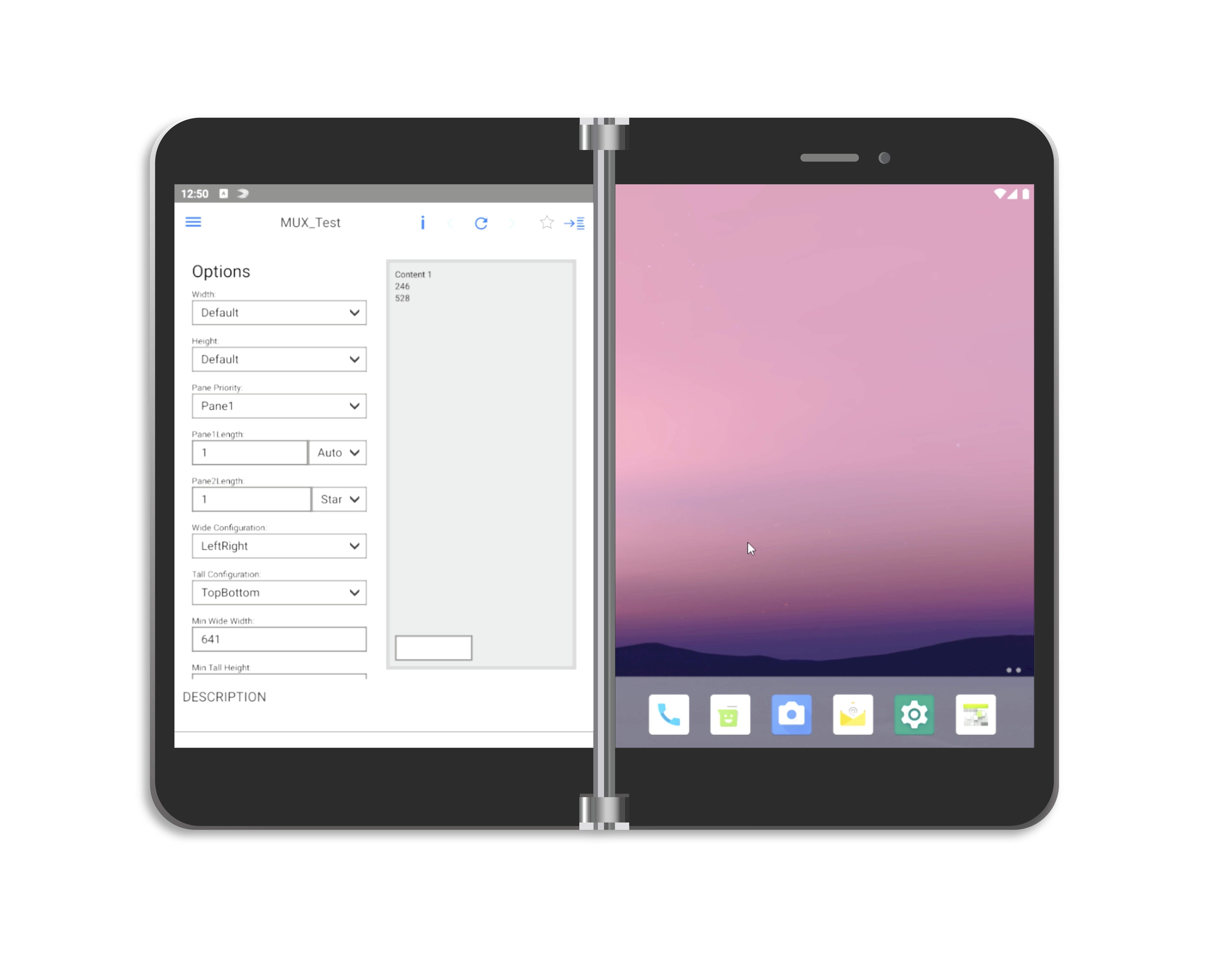 Surface Duo – WinUI TwoPaneView implementation via Uno Platform