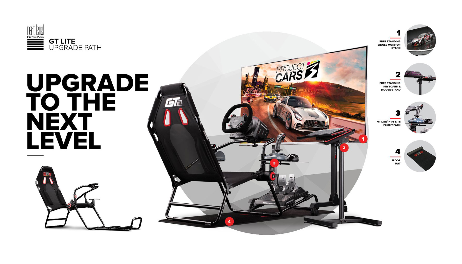 Next Level Racing GTLite Simulator Cockpit – Pagnian Advanced Simulation