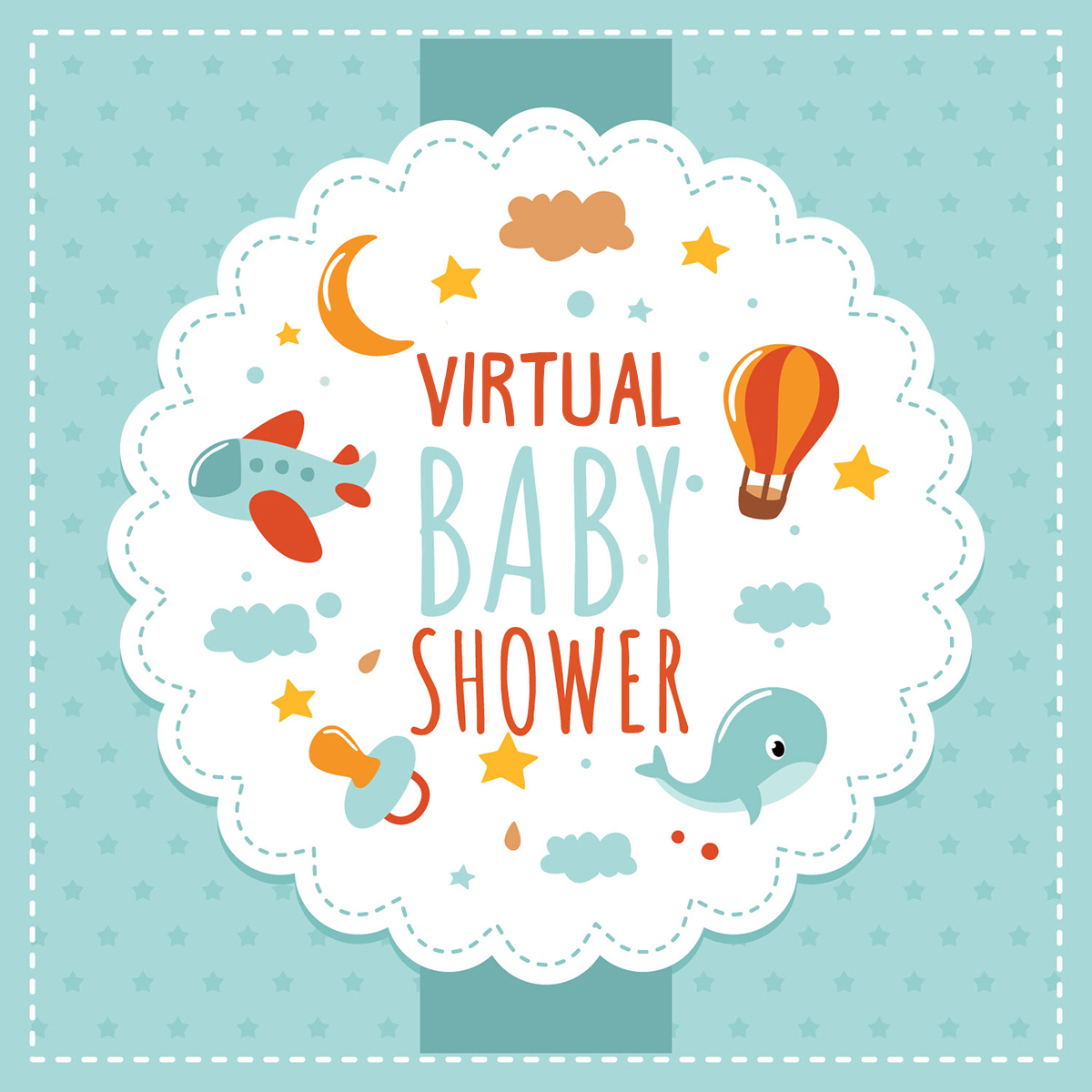 Virtual Baby Shower Invite