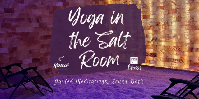 Yoga in the Salt Room: Guided Meditation and Sound Bath