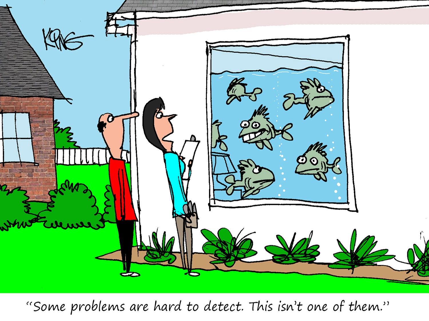 Obvious Defect - Inspection Gallery - InterNACHI®