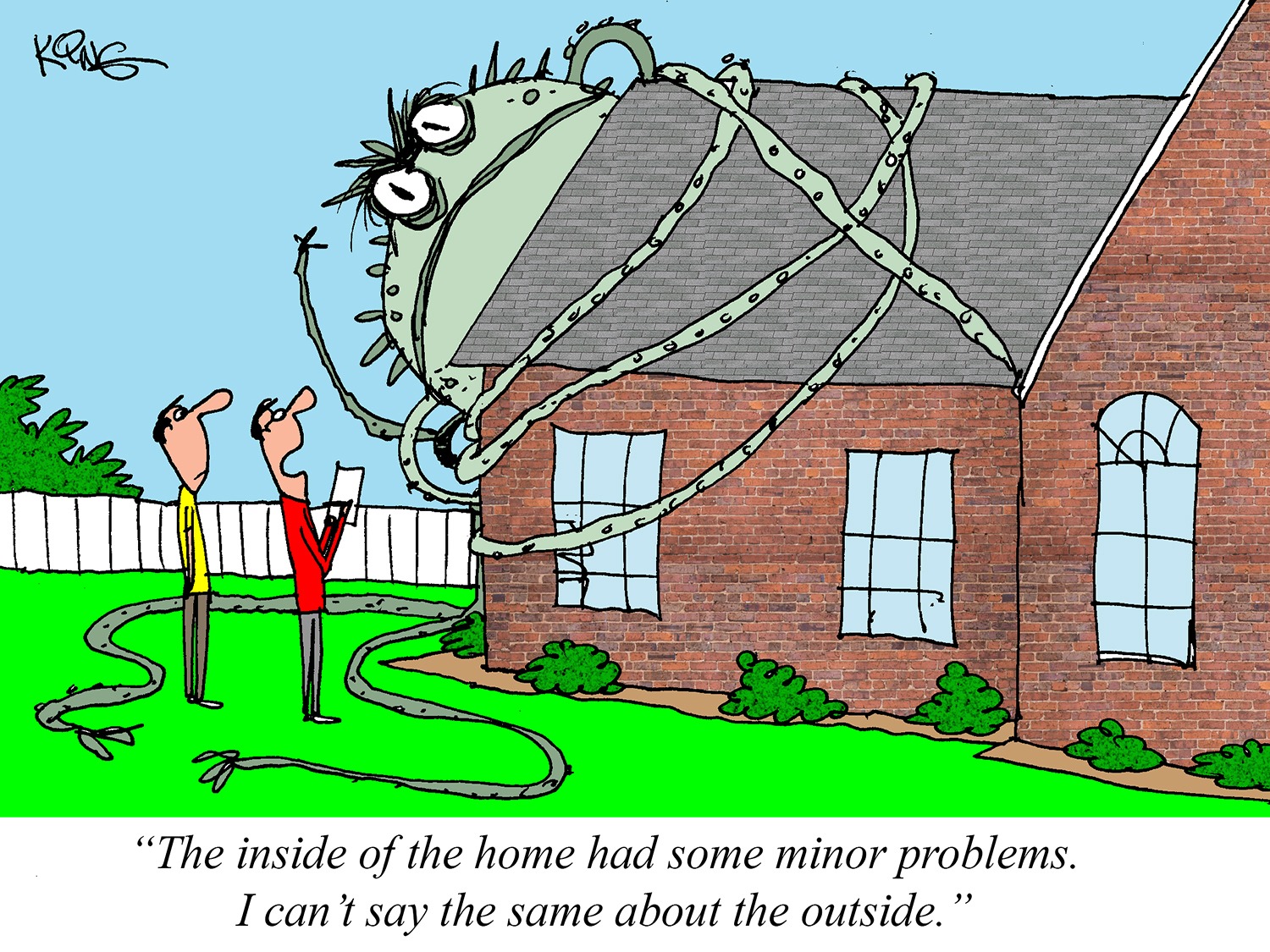 The Major Defect Outside - Inspection Gallery - InterNACHI®