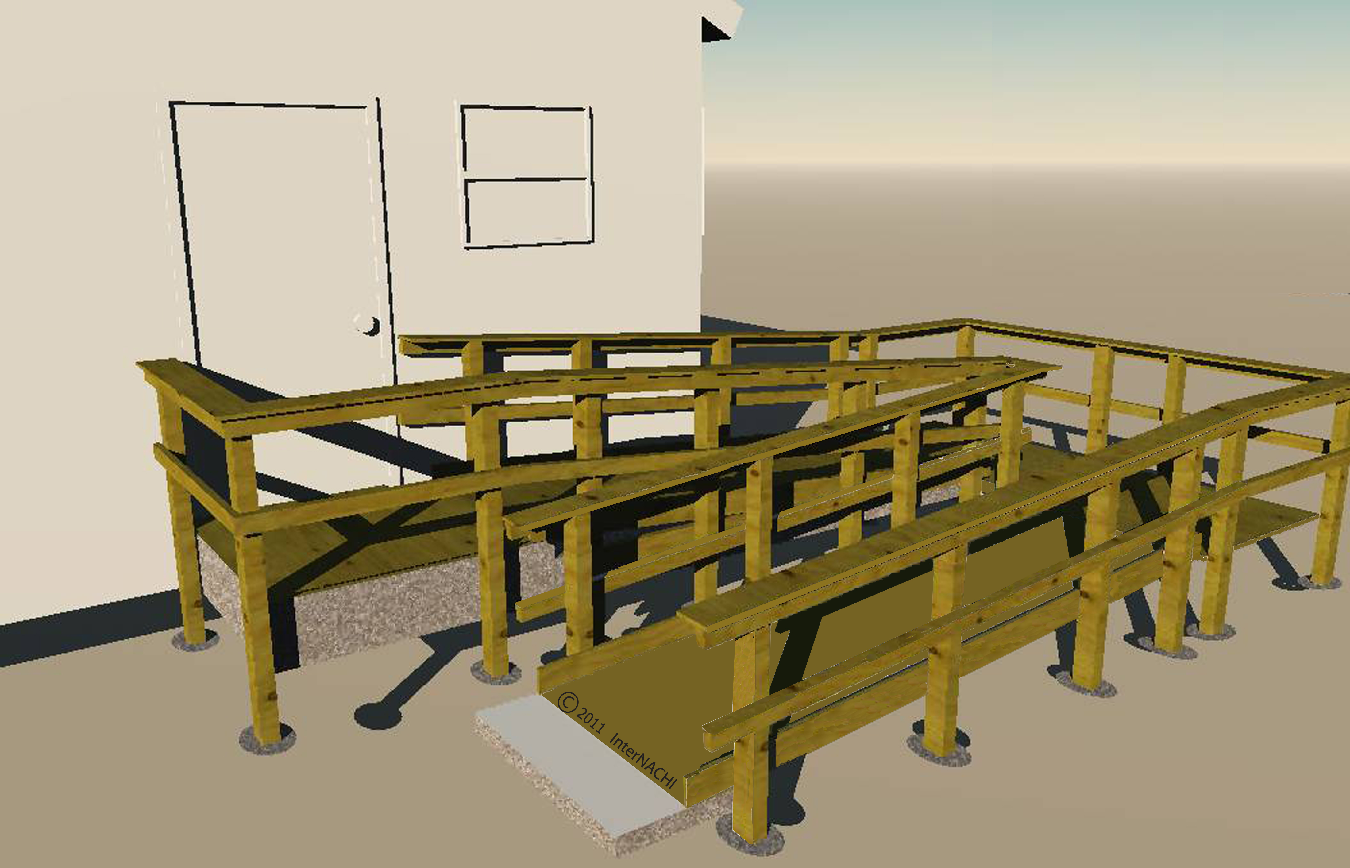 Ramp Wrap Around - Inspection Gallery - InterNACHI®