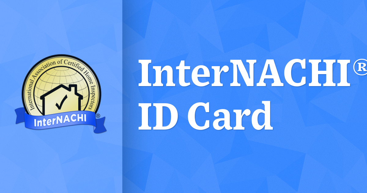 InterNACHI® ID Card