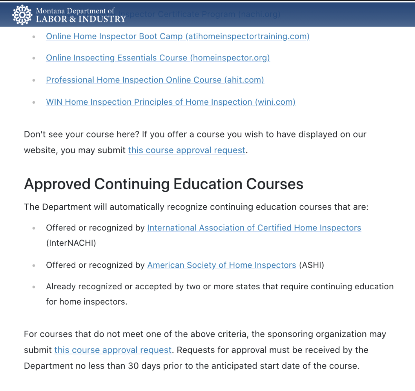 How to Become a Certified Home Inspector in Montana - InterNACHI®