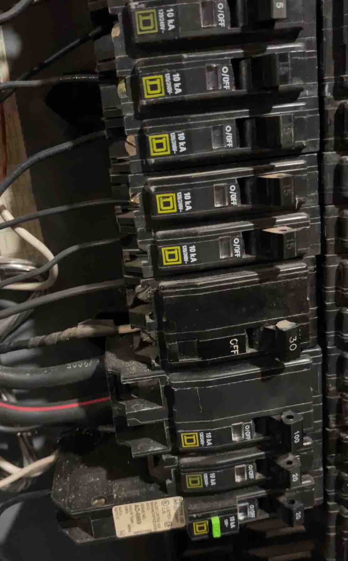 Inspecting Oversized "AC" Breakers on Small-Gauge Wires - InterNACHI®