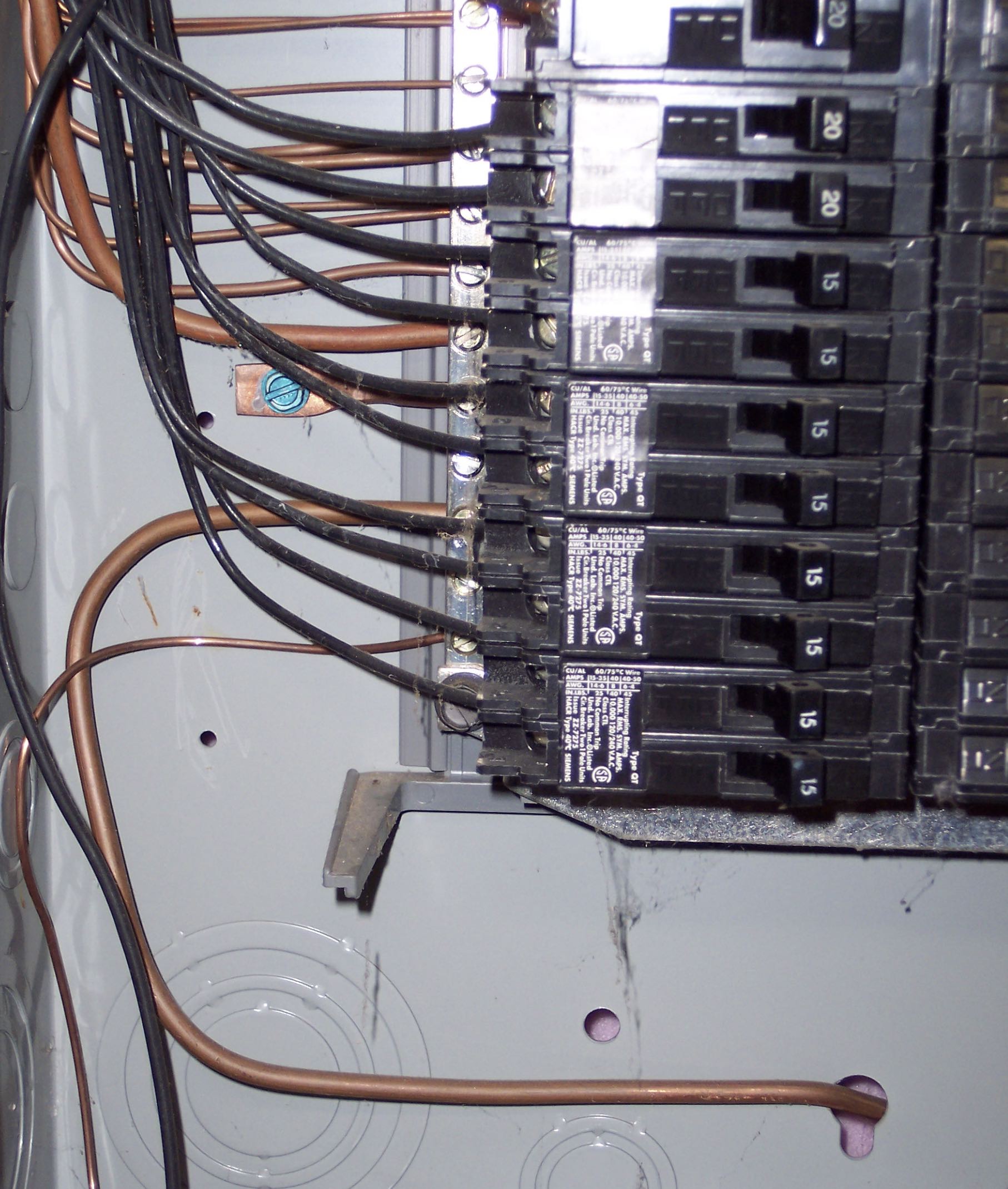 Inspecting the Main Electrical Panelboard During a Home Inspection ...