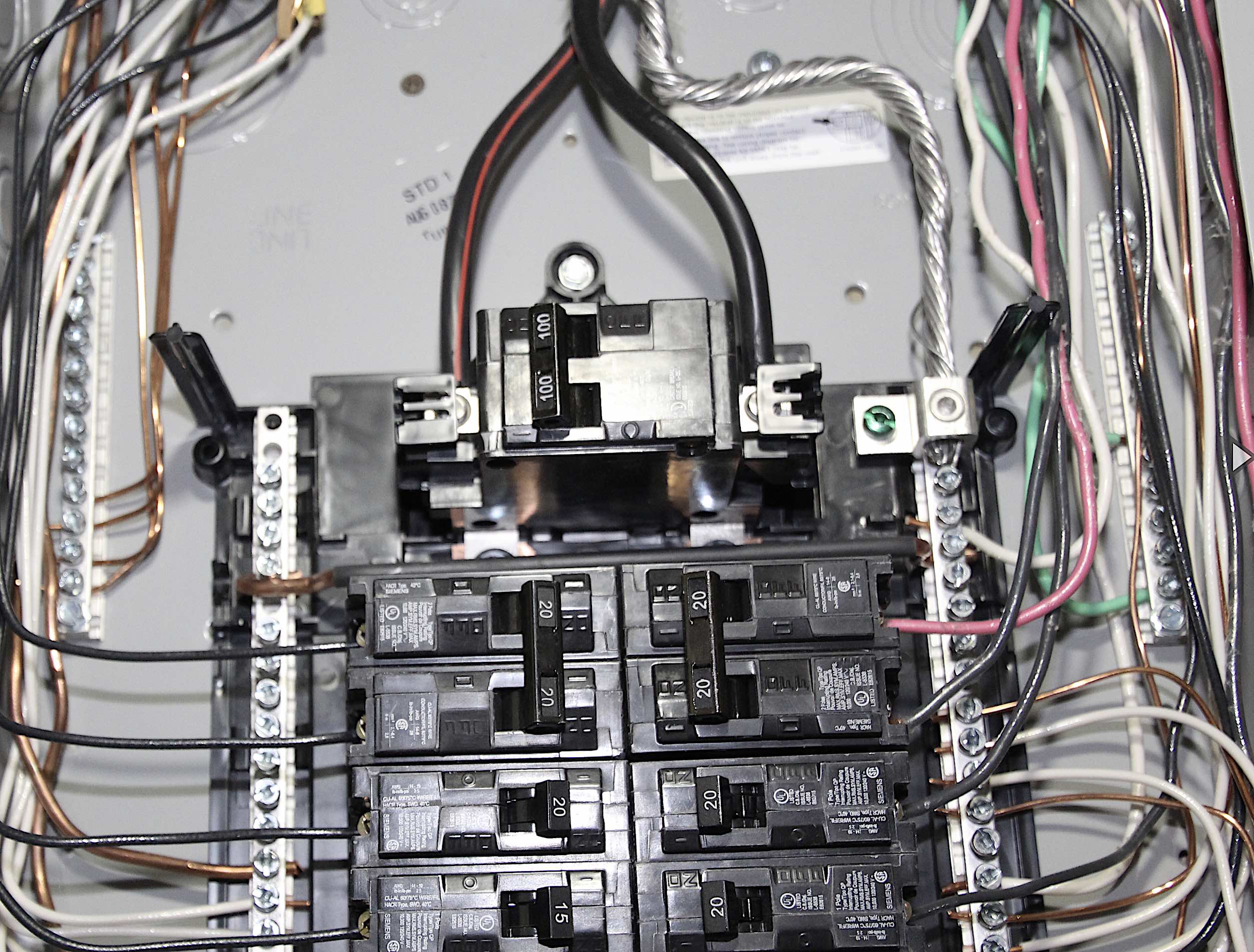 Inspecting the Main Electrical Panelboard During a Home Inspection ...