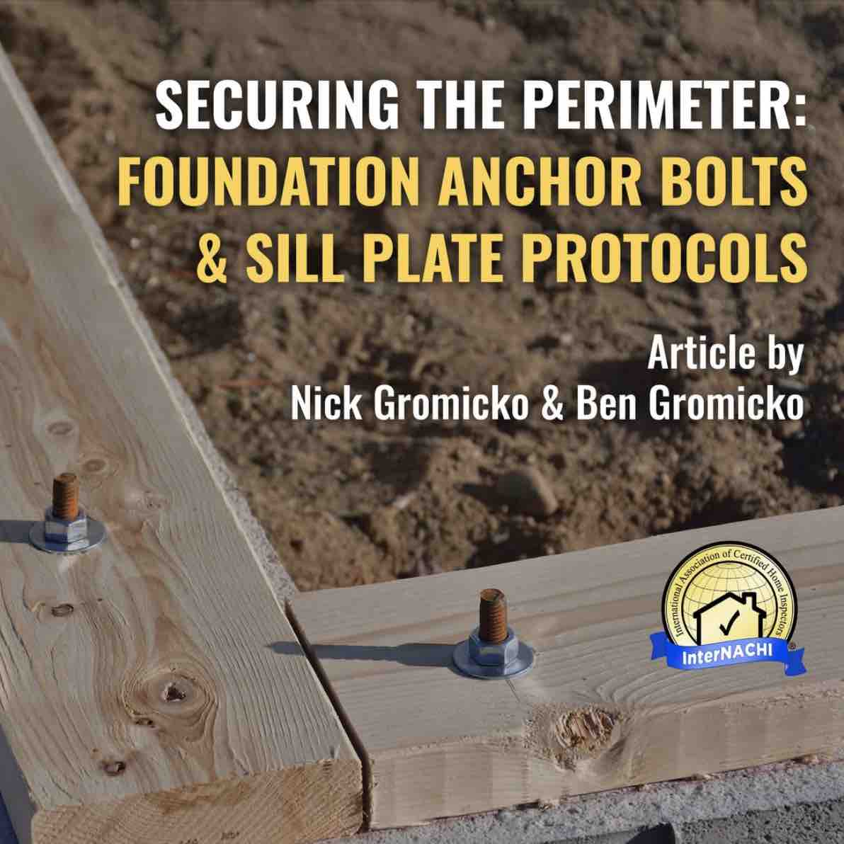 Securing the Perimeter: Inspecting Foundation Anchor Bolts and Sill ...