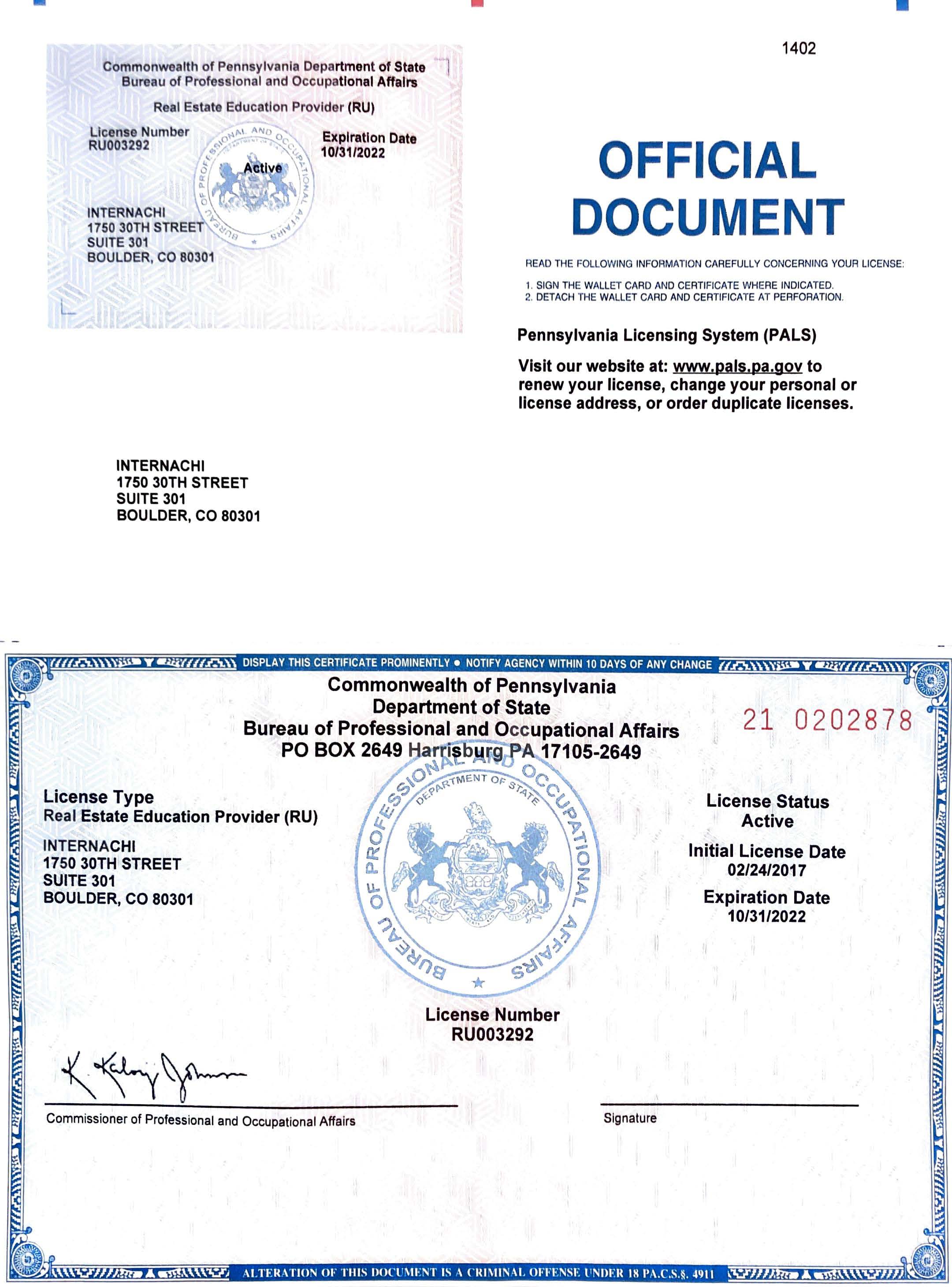 Commonwealth Of Pennsylvania Journeyman Certification