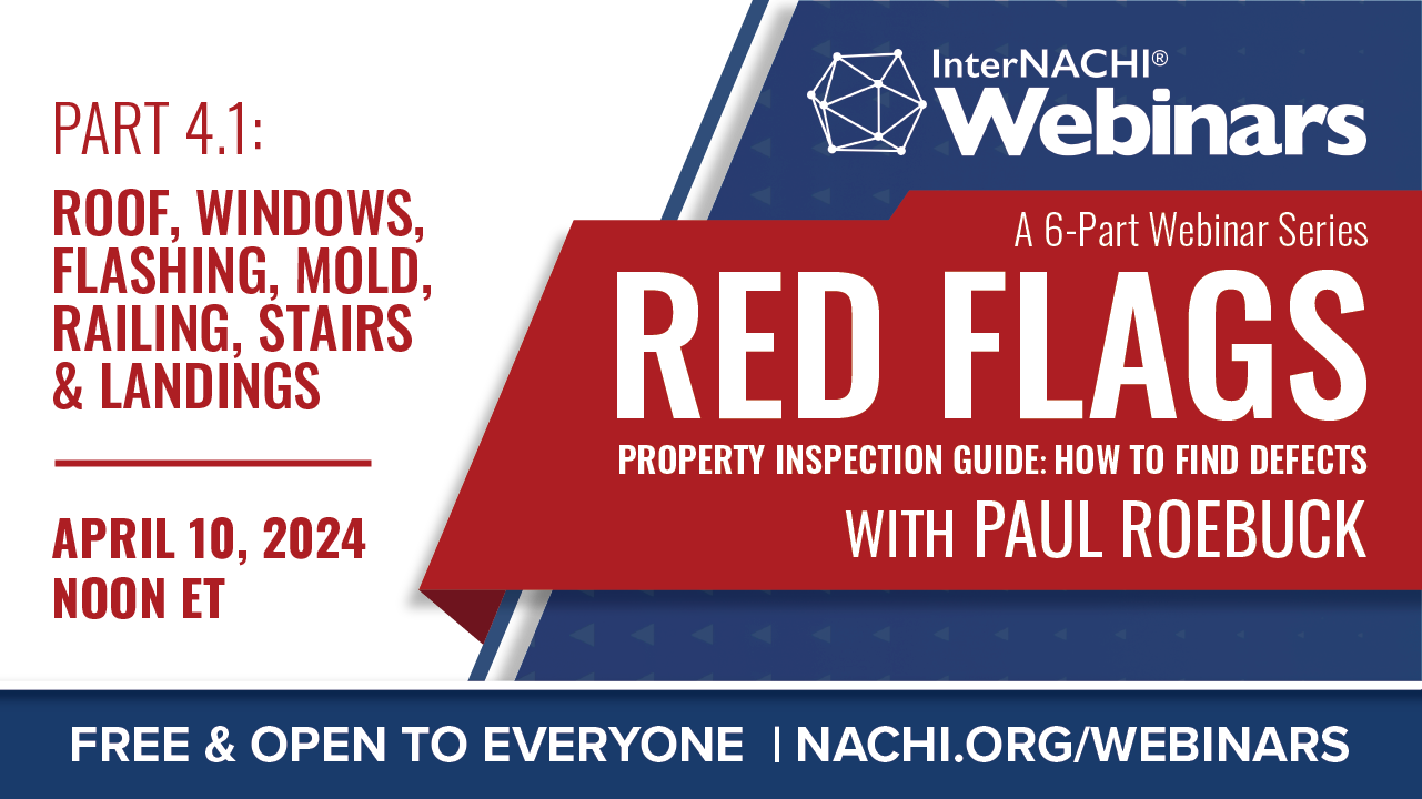 Red Flags: Roof, Windows, Flashing, Mold, Railings, Stairs & Landings ...