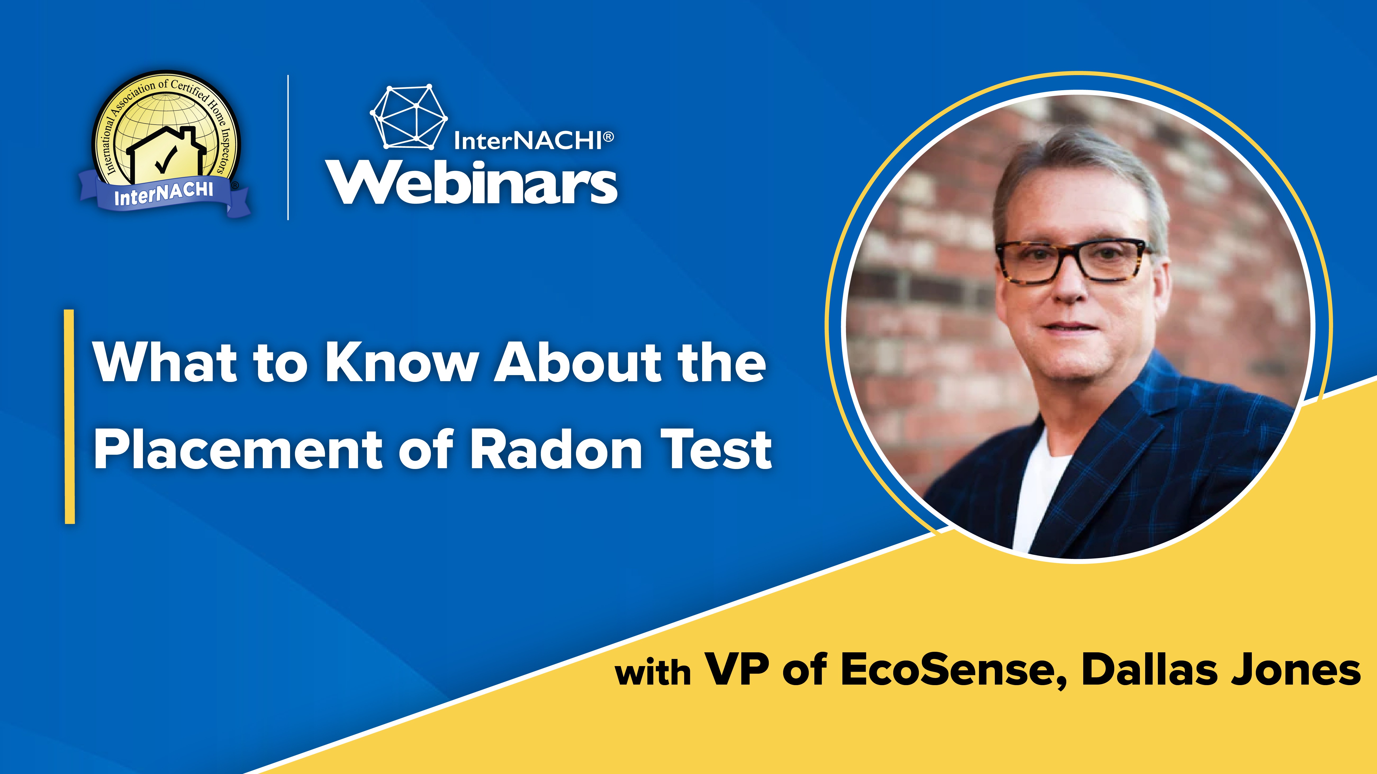 Webinar: What to Know About the Placement of Radon Tests with Dallas ...