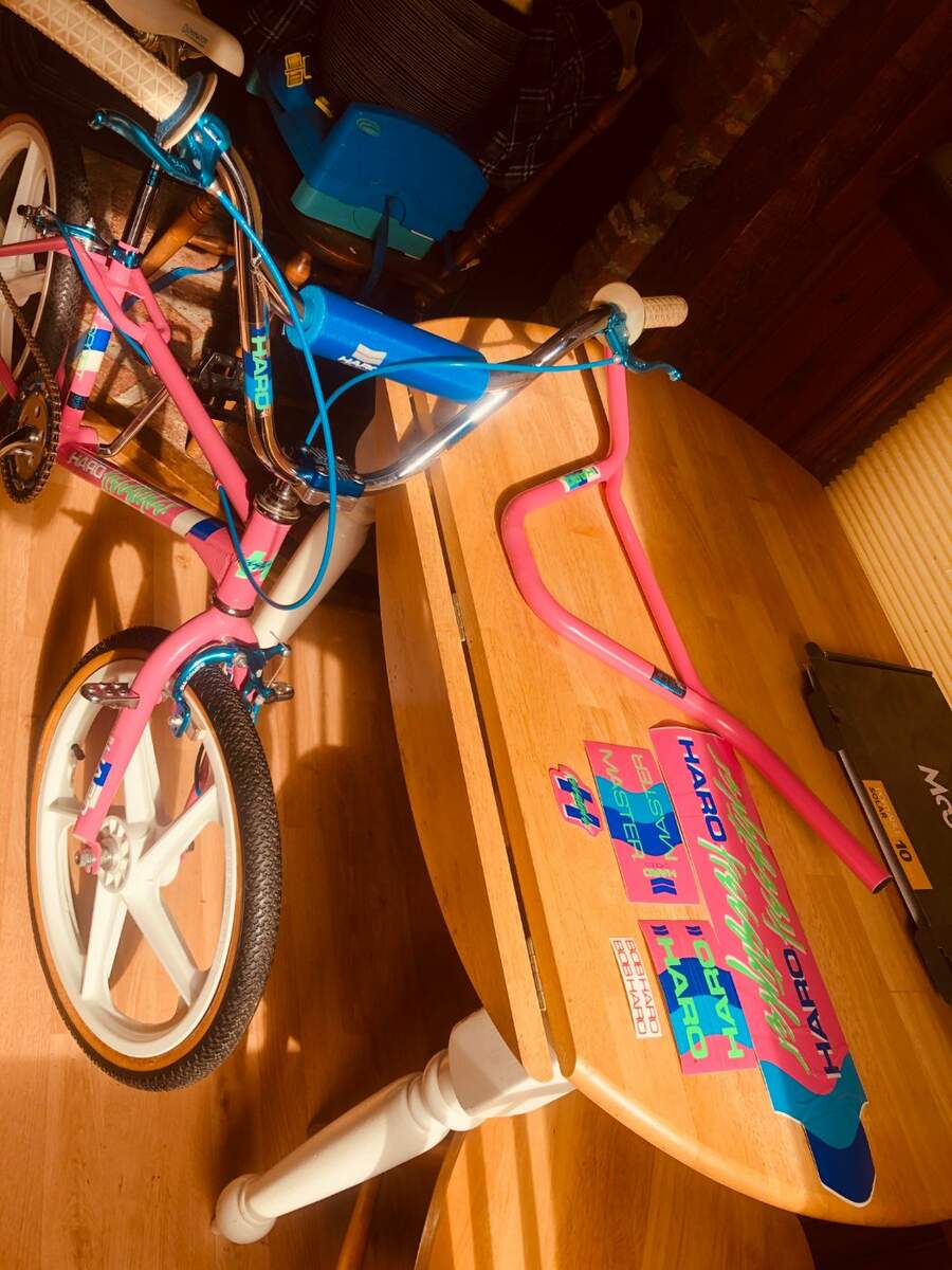 Complete Original finish 1985 Pink Haro collection. - BMXmuseum.com Forums