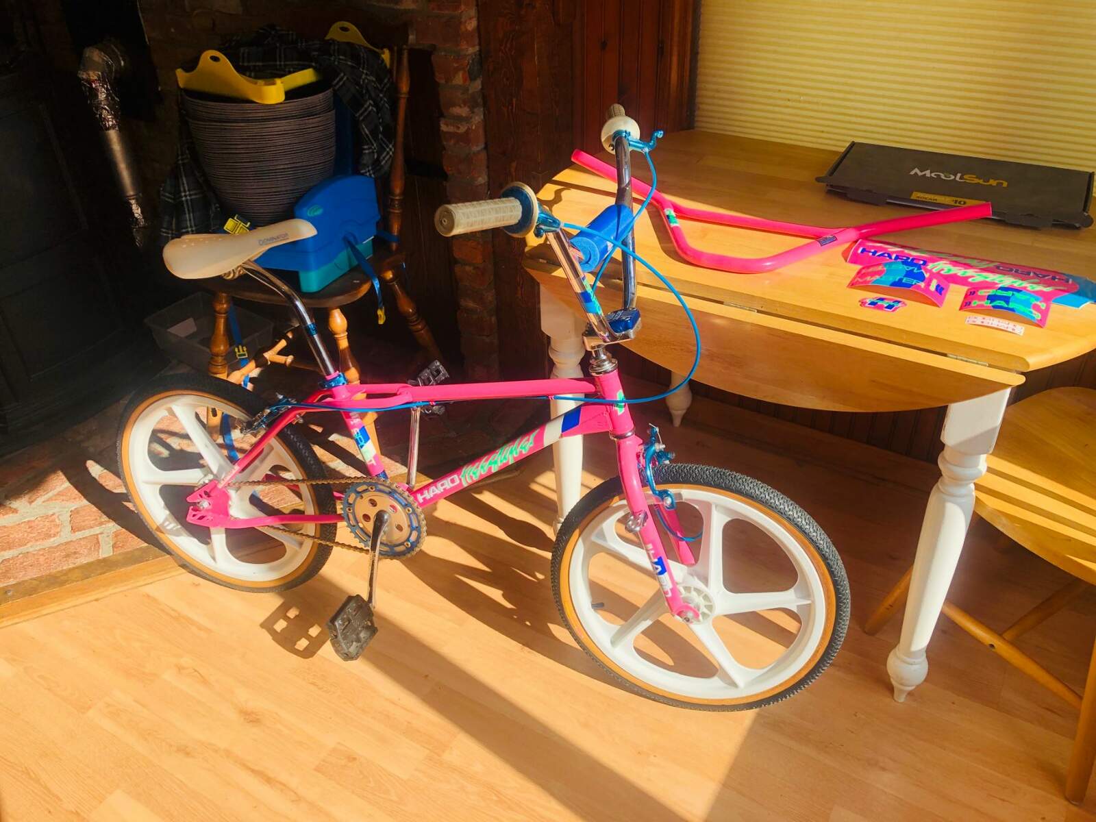 Complete Original finish 1985 Pink Haro collection. - BMXmuseum.com Forums