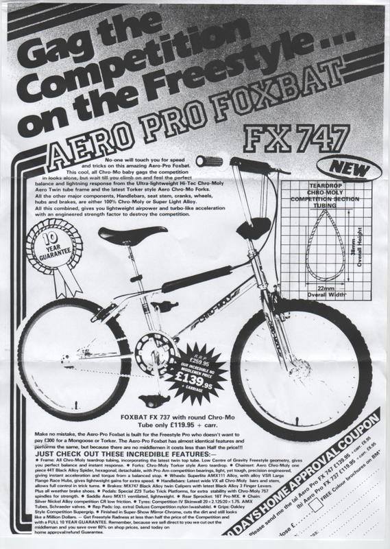 1984 Foxbat Aero Pro FX747 - BMXmuseum.com Forums