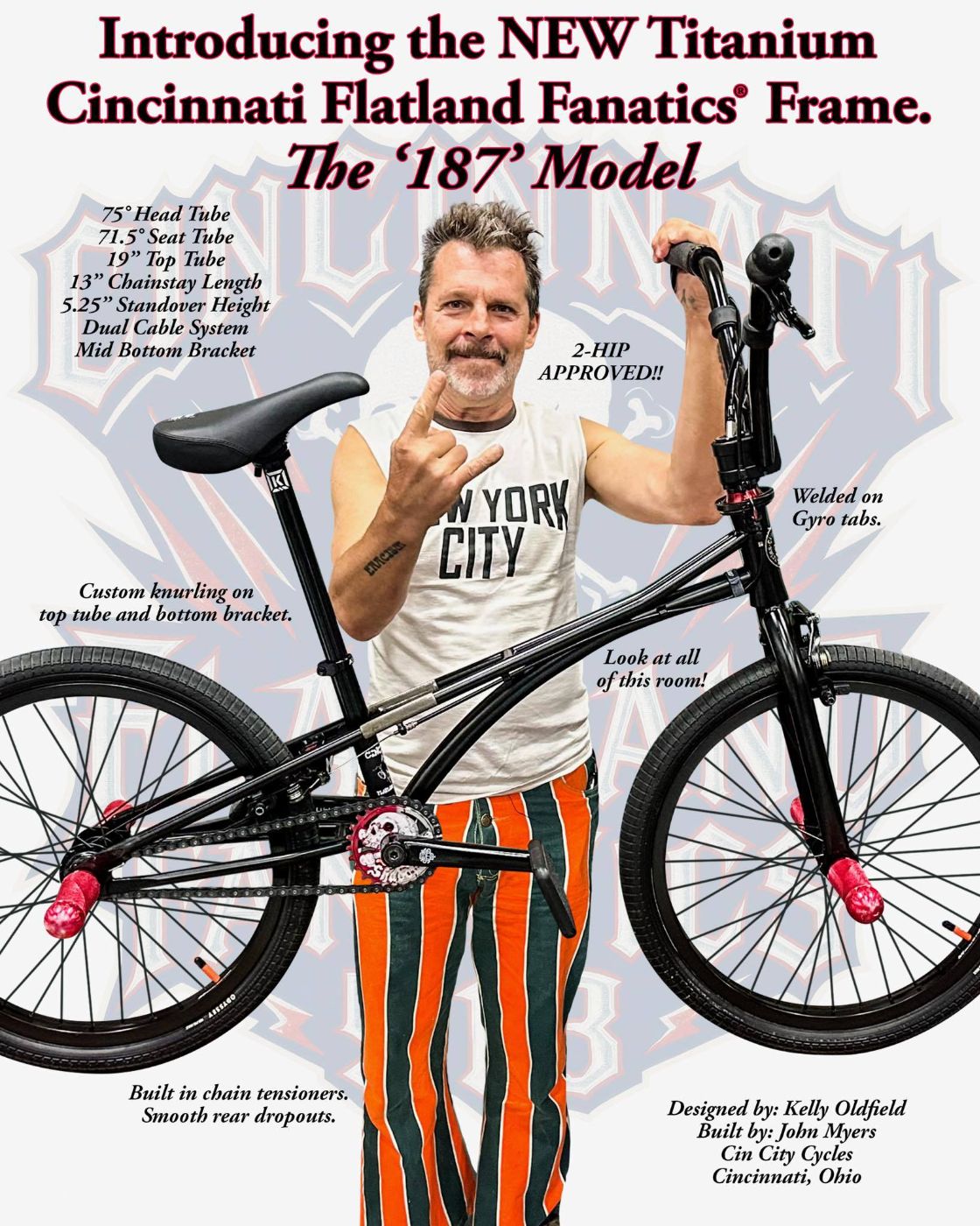 Hmm, new titanium 187 flatland bike.. - BMXmuseum.com Forums