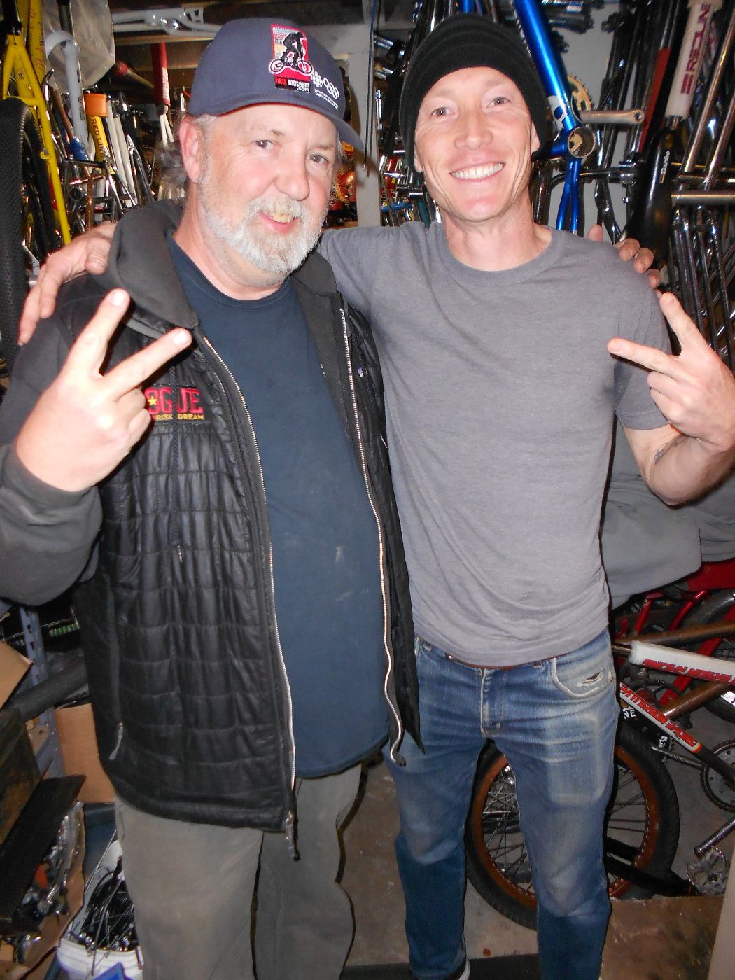 Bruce Crisman just stopped by!! with Shad! - BMXmuseum.com Forums