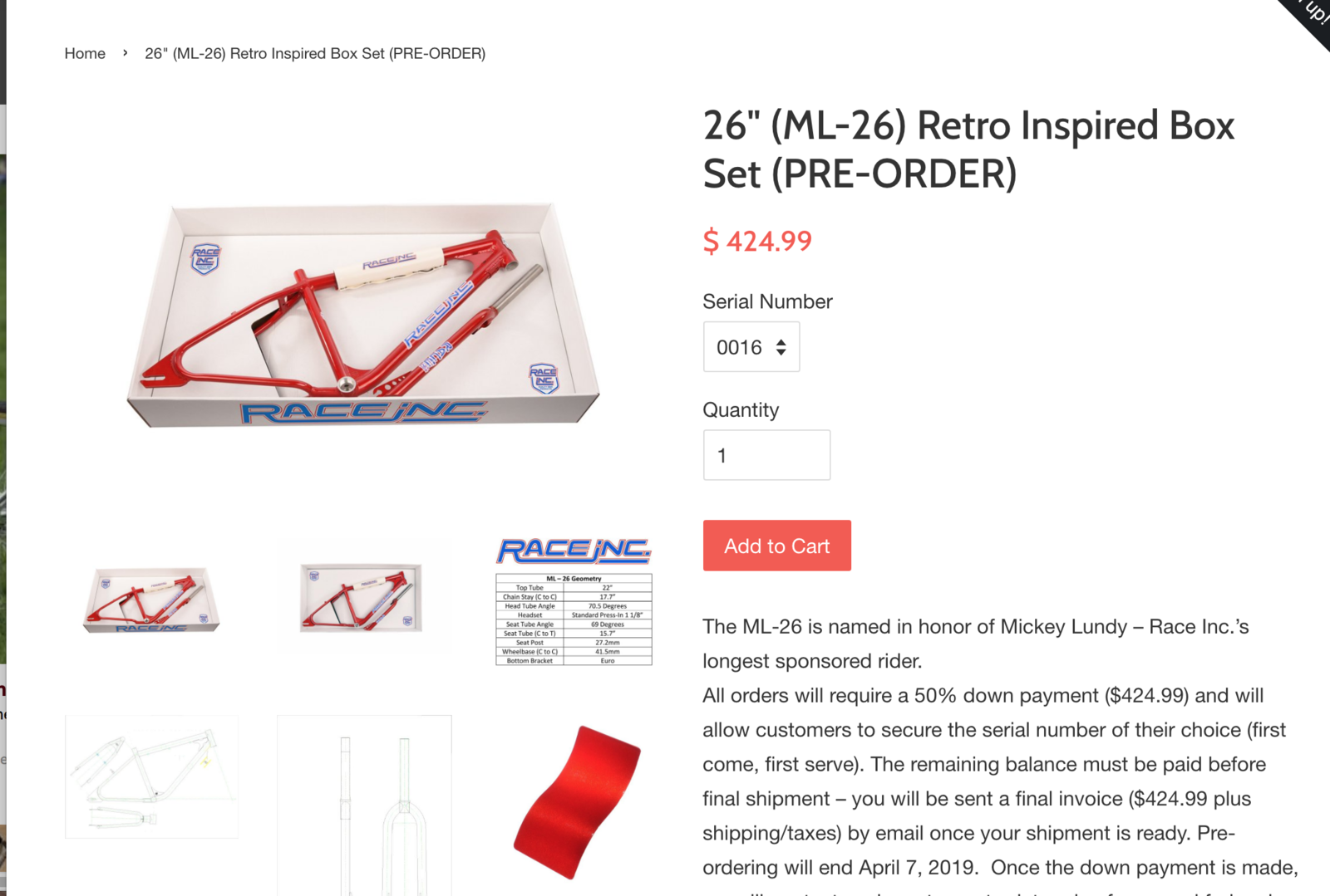 Thoughts on Race Inc. 26 re-issue?! - BMXmuseum.com Forums