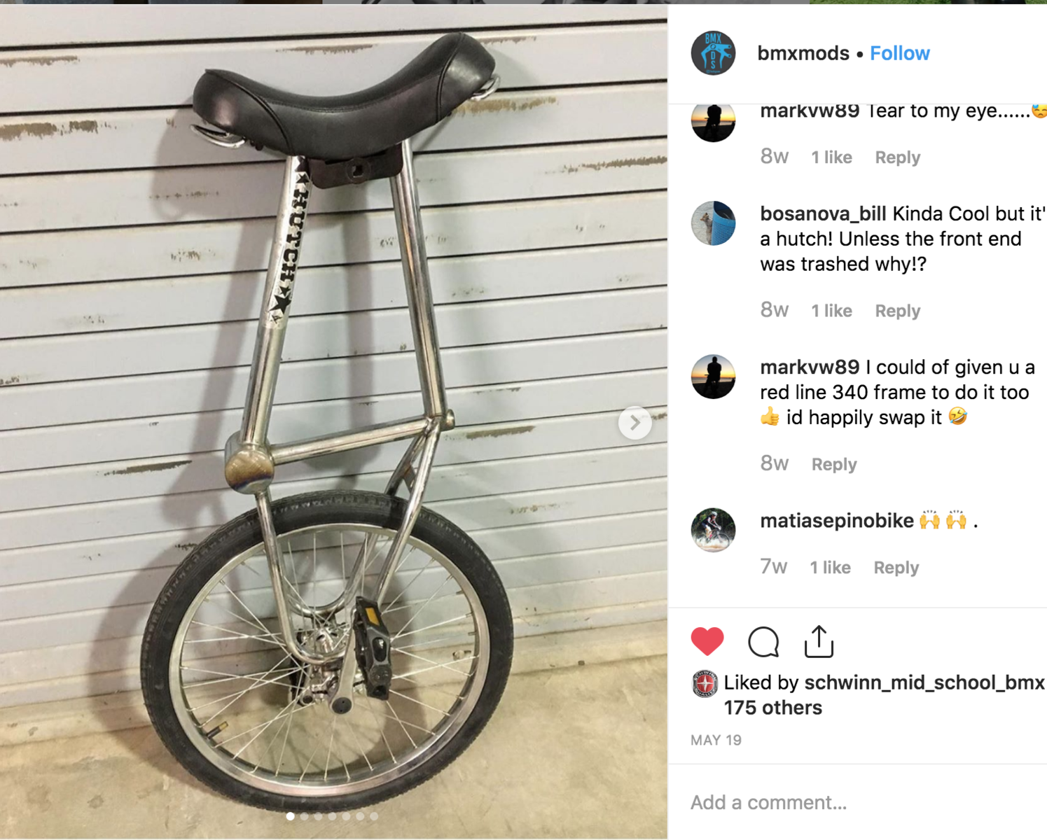Super rare Hutch Prototype..One of a kind? (Sarcasm) - BMXmuseum.com Forums