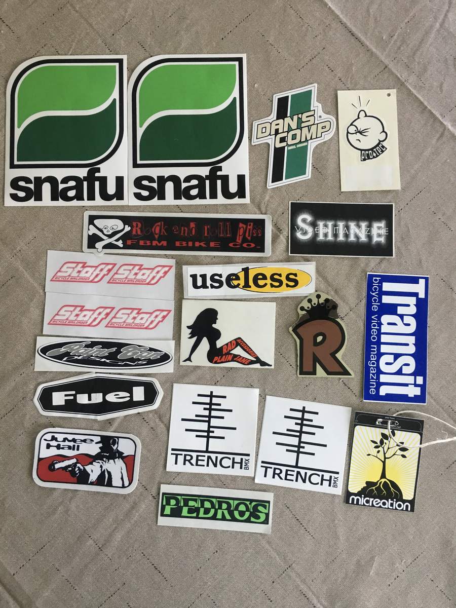 eBay decal/sticker lot and ST Racing score - BMXmuseum.com Forums