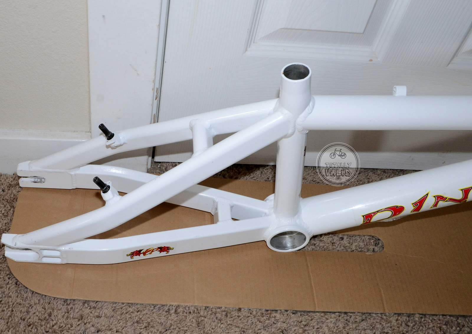 BMXmuseum.com For Sale / Dingo BMX Frame 20" PRO size 20.5" top tube ...