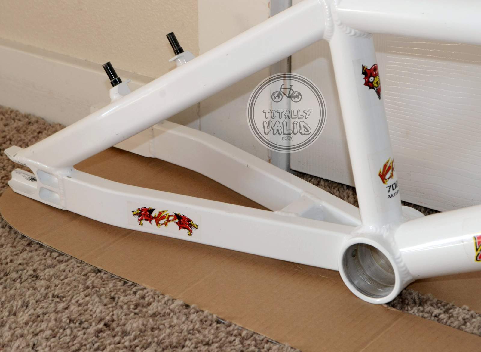 BMXmuseum.com For Sale / Dingo BMX Frame 20" PRO size 20.5" top tube ...
