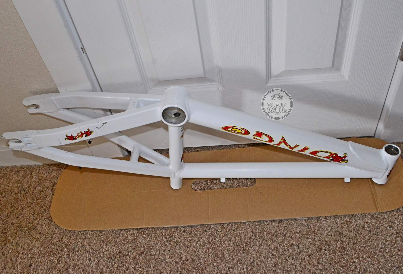 BMXmuseum.com For Sale / Dingo BMX Frame 20" PRO size 20.5" top tube ...