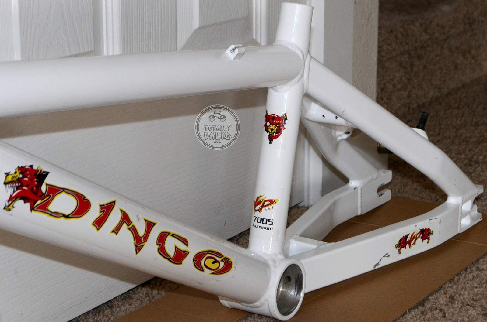 BMXmuseum.com For Sale / Dingo BMX Frame 20" PRO size 20.5" top tube ...
