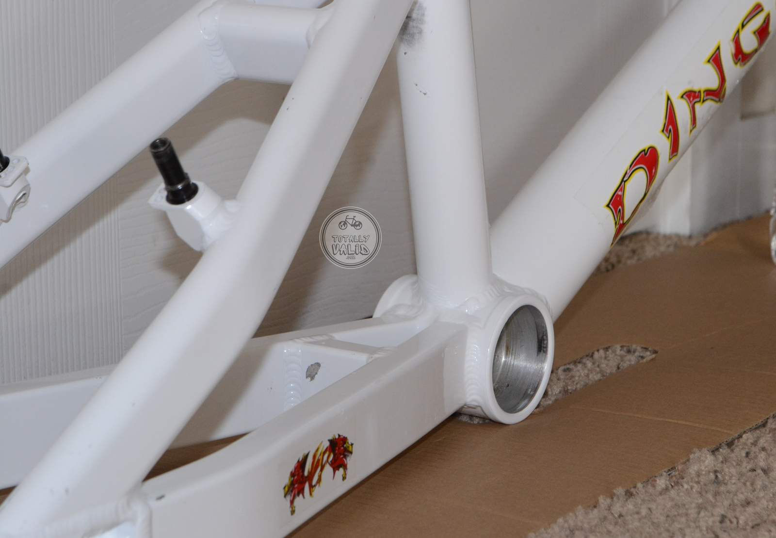 BMXmuseum.com For Sale / Dingo BMX Frame 20" PRO size 20.5" top tube ...