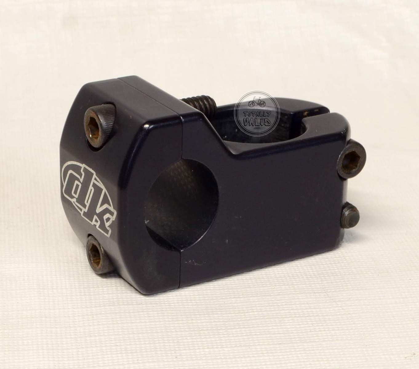 BMXmuseum.com For Sale / DK mini stem 1" threadless 30mm clean anodized ...
