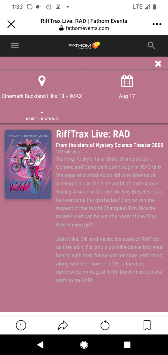 Rifftrax live Rad movie August 8th - BMXmuseum.com Forums