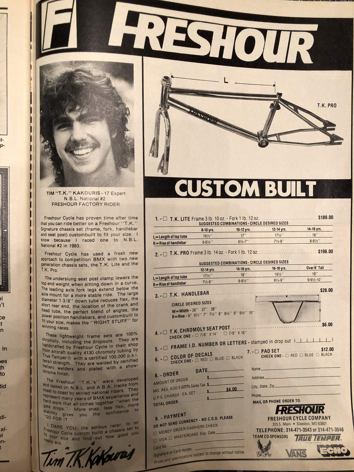 Jeff Haney's 49 Rare Frames List - BMXmuseum.com Forums