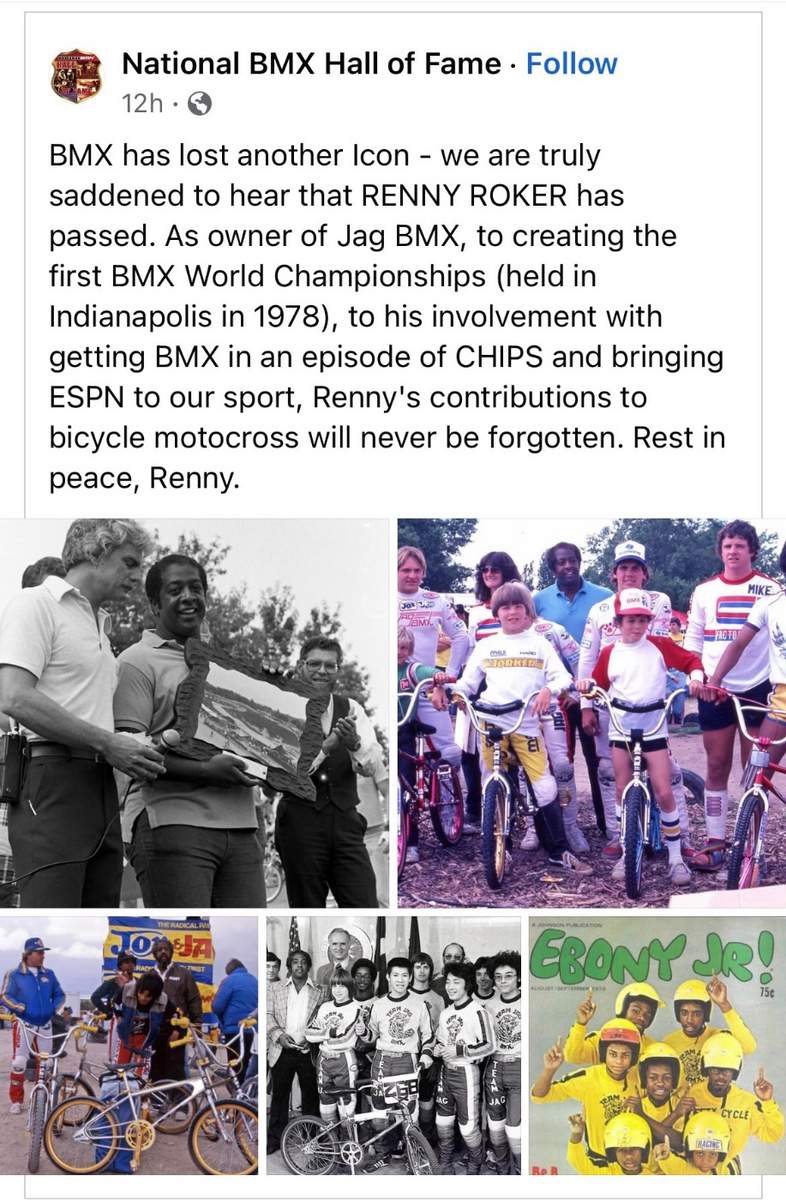 RIP Renny Roker..Jag Founder - BMXmuseum.com Forums