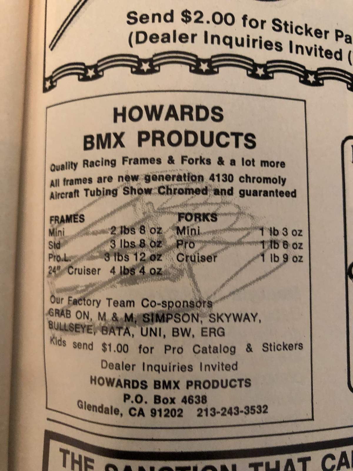 Jeff Haney's 49 Rare Frames List - BMXmuseum.com Forums