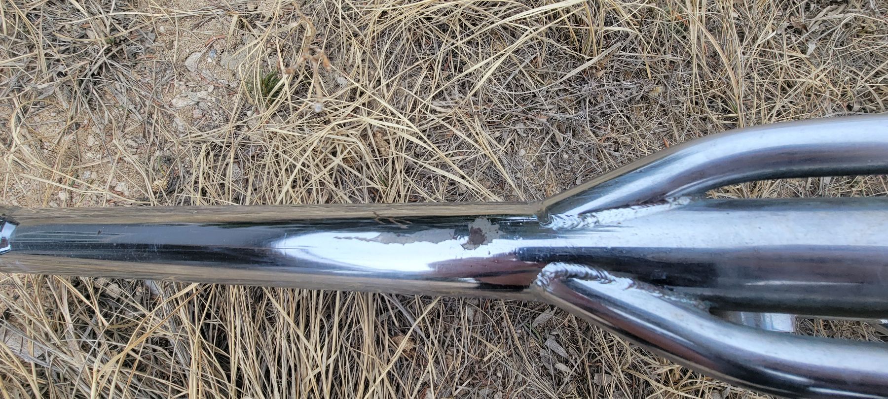 Sandblasting/Stipping Chrome for Powder Coating. Hoffman Big Daddy ...