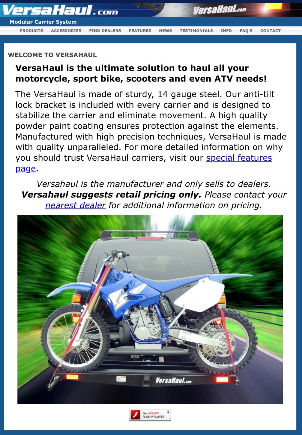 VersaHaul Motorcycle Rack - BMXmuseum.com Forums