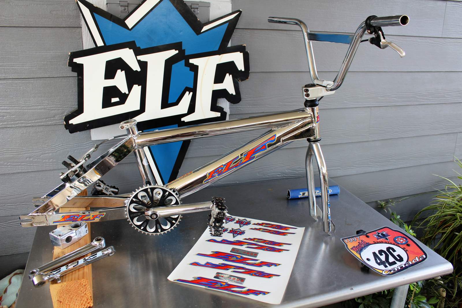 Elf Aluminum Proxl Build up before photos - BMXmuseum.com Forums