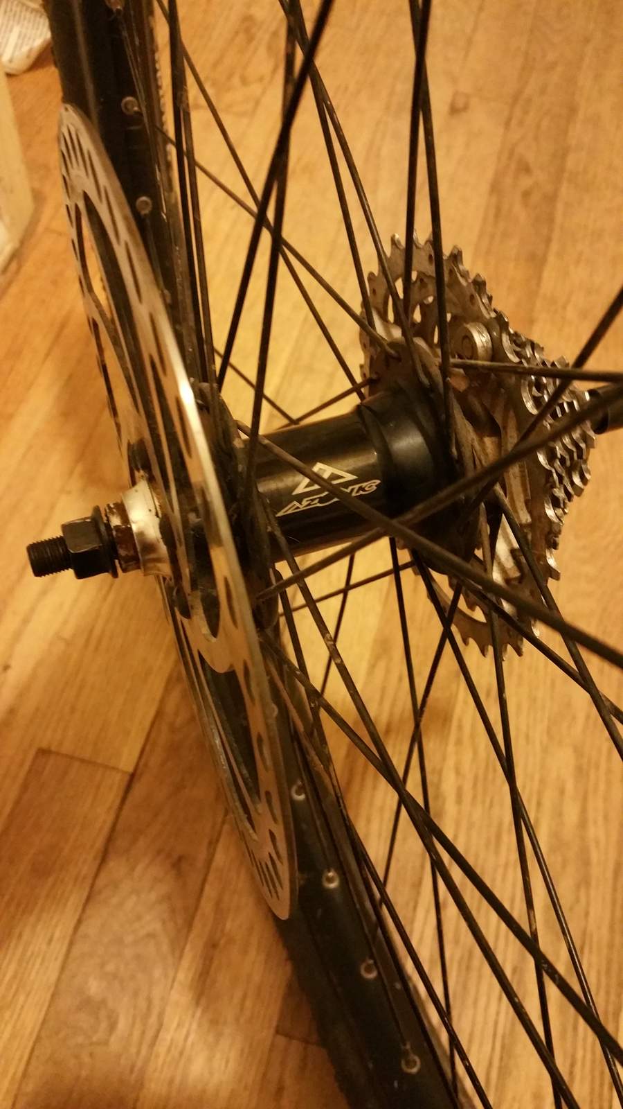 AZONIC OUTLAW WHEELSET WITH KENDA TIRES AND HAYES ROTORS - BMXmuseum ...